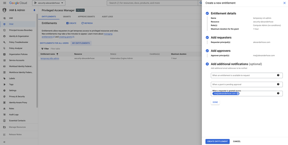 How to Manage Temporary Access with GCP's Privileged Access Manager
