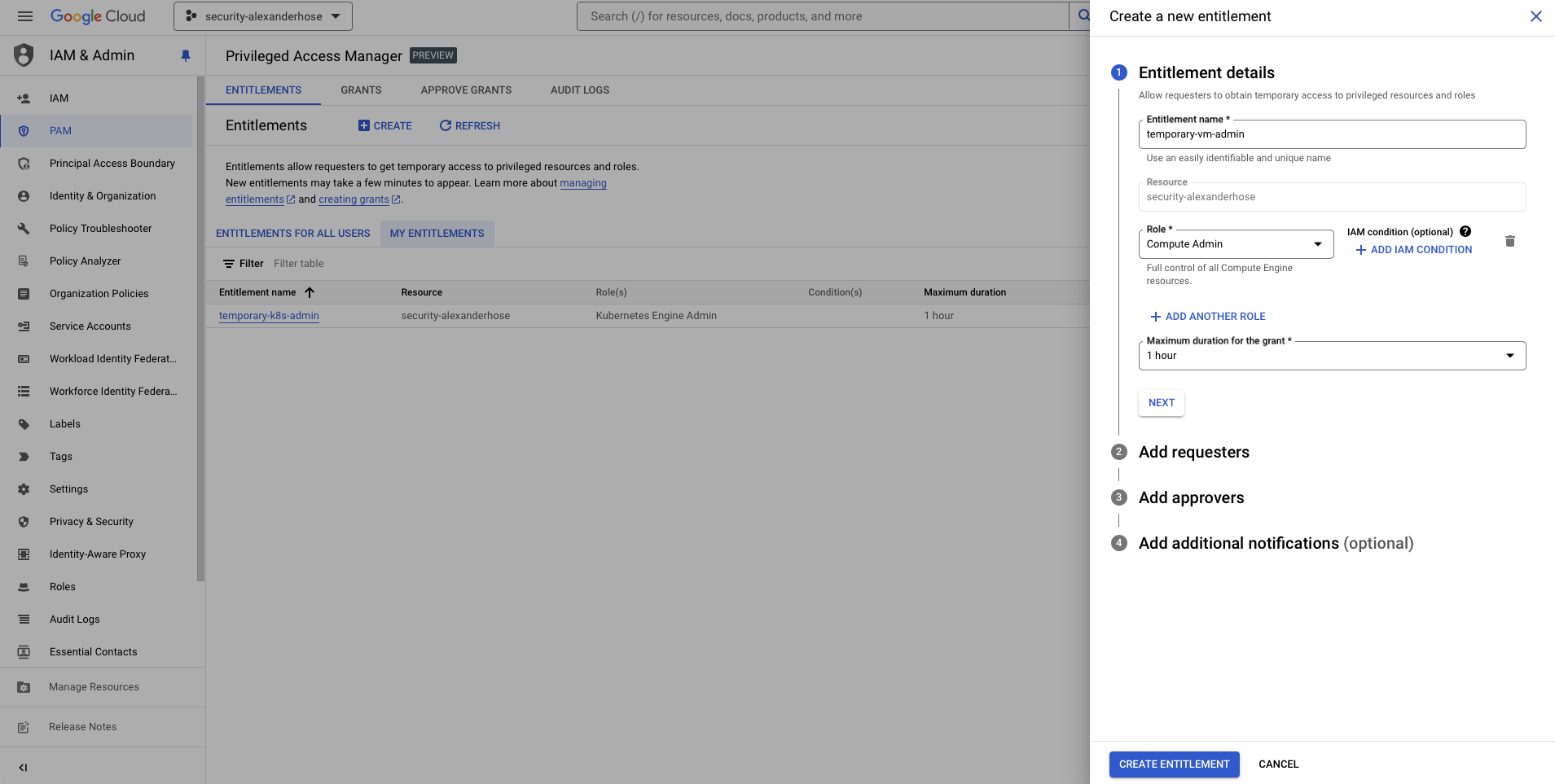 How to Manage Temporary Access with GCP's Privileged Access Manager