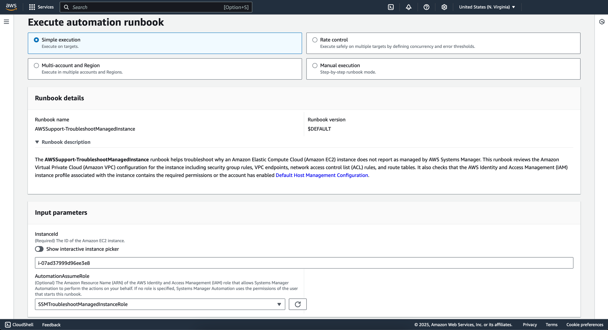 Diagnosing EC2 Managed Instance Issues in AWS SSM