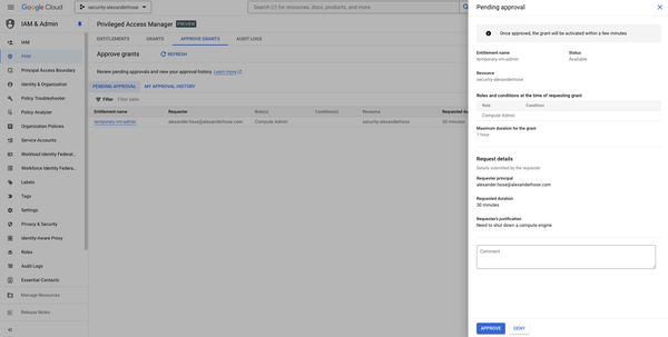 How to Manage Temporary Access with GCP's Privileged Access Manager
